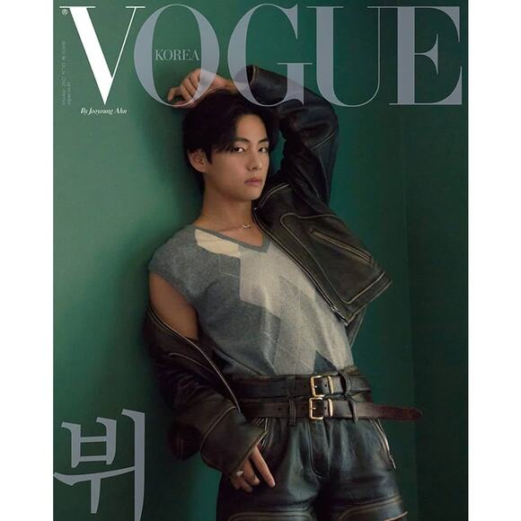 Vogue | Other | Bts V Vogue Korea Magazine 222 October V Cover B ...